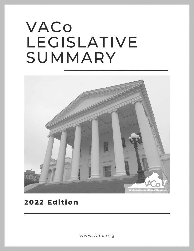 Legislative Publications - Virginia Association of Counties