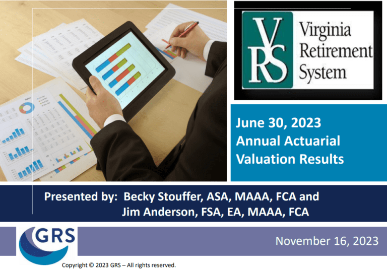 Virginia Retirement System (VRS) approves FY 2025-2026 employer ...